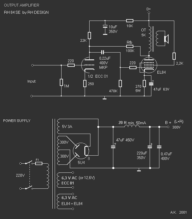 New Project / RH84 | Audiokarma Home Audio Stereo Discussion Forums
