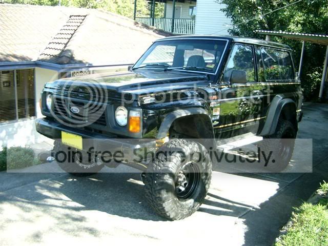 It now looks like a four wheel drive... | Patrol 4x4 - Nissan Patrol Forum