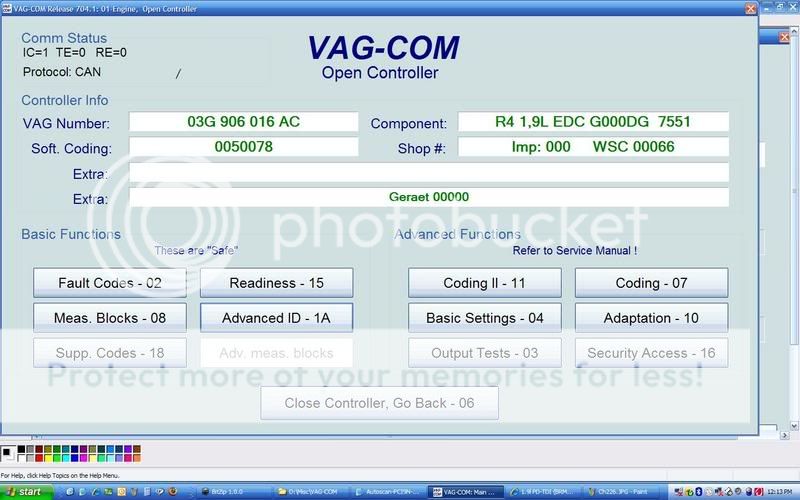 Engine Basic Settings (lots of images) | VW Vortex - Volkswagen Forum