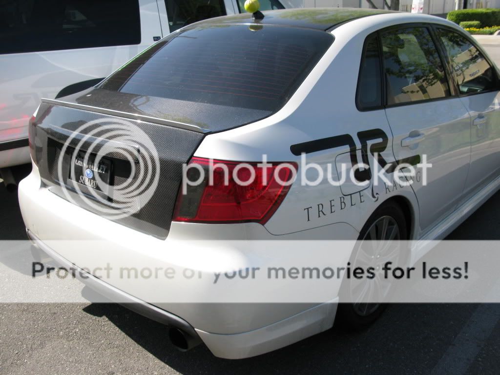 "Ducktail" rear spoiler options for 08+ WRX/STI Sedan - NASIOC