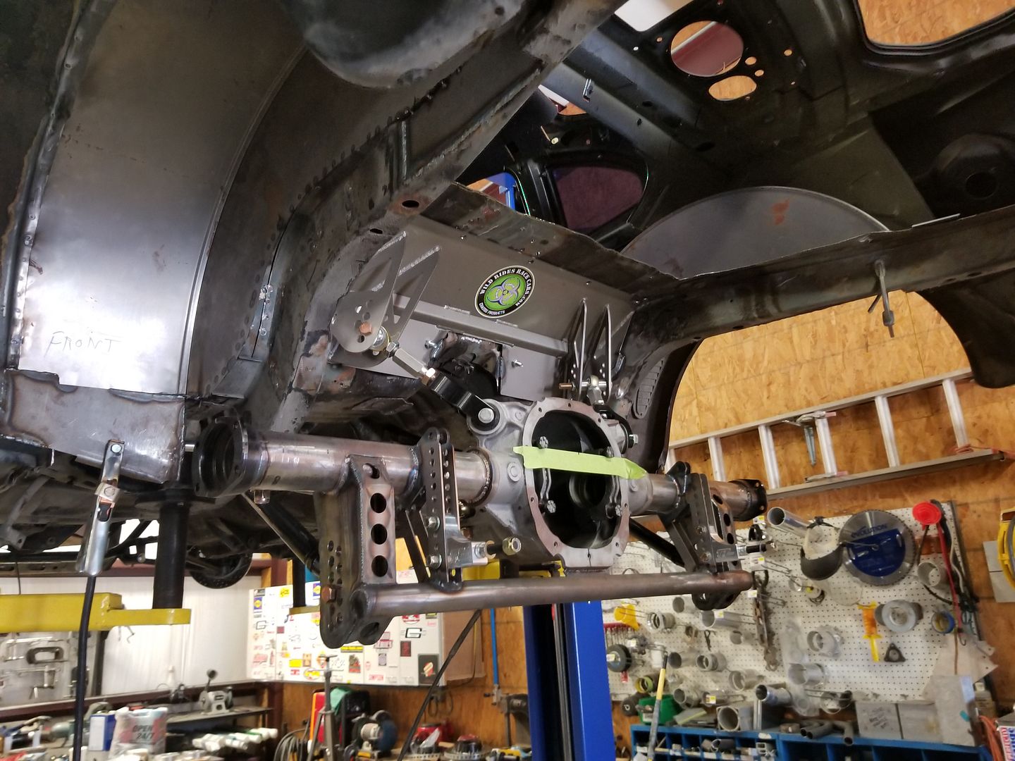 Mini tubs vs widebody street only foxbody...and torque arm vs built 8.8 ...